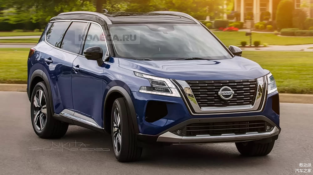 新款日产探路者渲染图亮相，或将搭载2.0T/2.5L四缸机_车家号_发现车生活_汽车之家