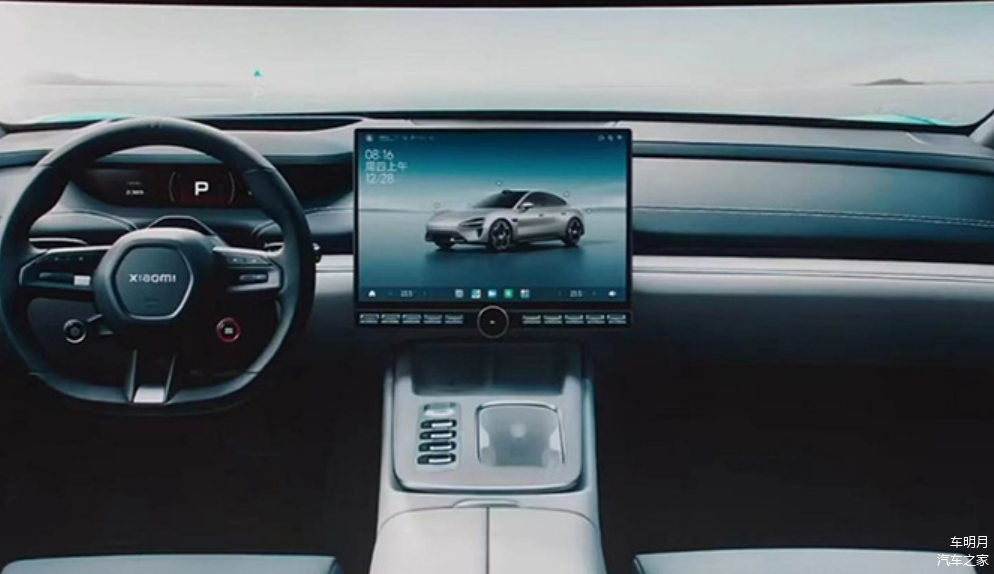 ”小米SU7“内饰首发亮相！配翻转仪表+澎湃OS，配置太诱人了！_车家号_发现车生活_汽车之家