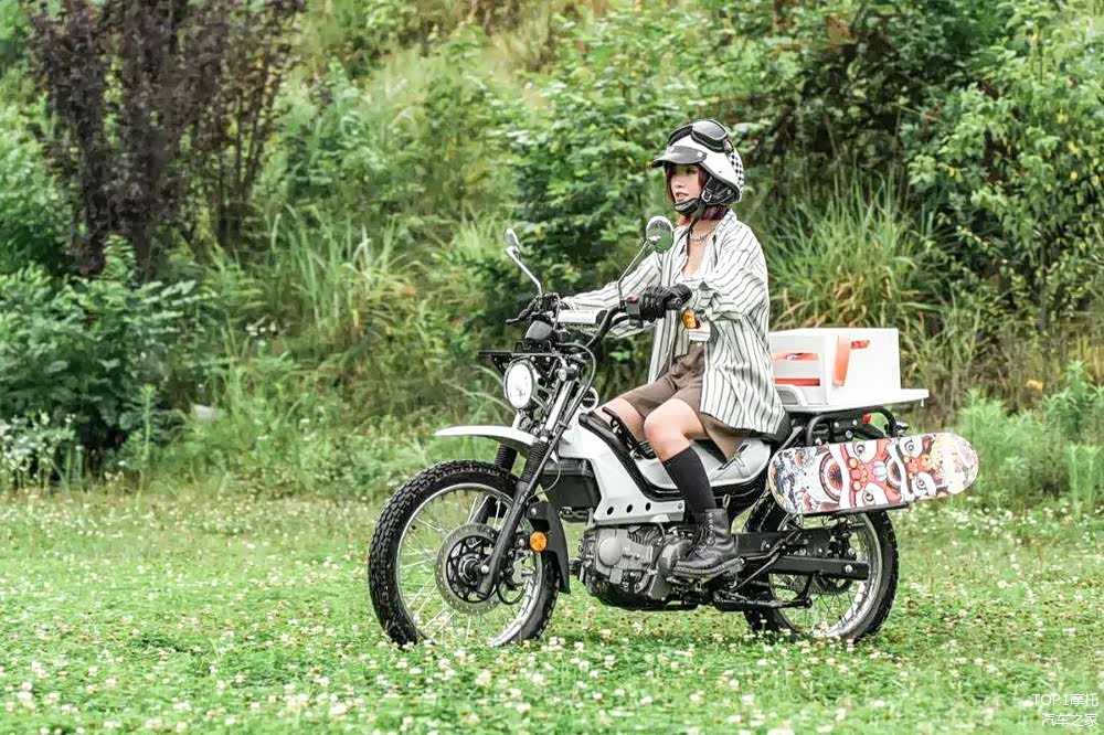 越野风格弯梁到底是不是样子货？嘉陵Cross125X试驾体验_车家号_发现车生活_汽车之家