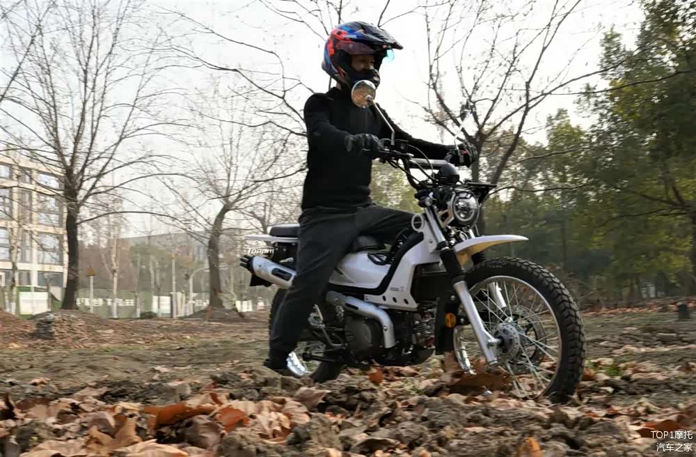 越野风格弯梁到底是不是样子货？嘉陵Cross125X试驾体验_车家号_发现车生活_汽车之家