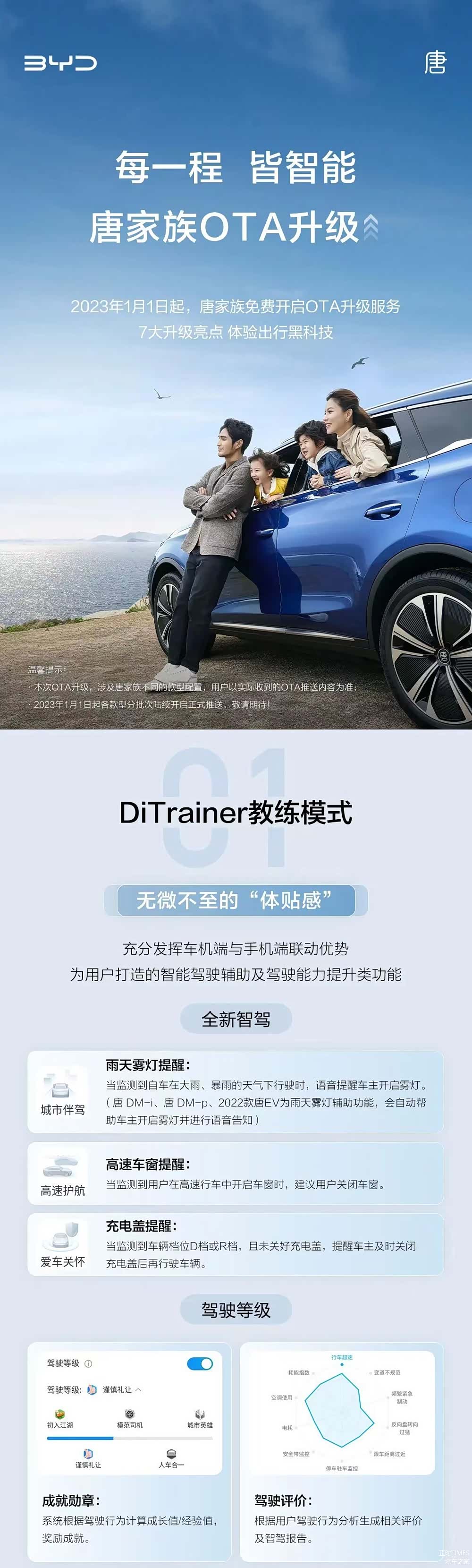 车闻丨包含三项新功能 比亚迪唐系列多款车型OTA升级_车家号_发现车生活_汽车之家