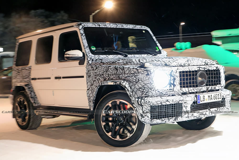 改款梅赛德斯-AMG G63谍照曝光，造型和内饰样式换新_车家号_发现车生活_汽车之家