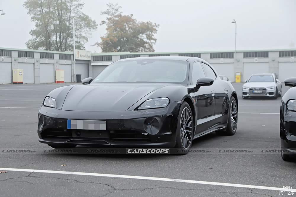 前脸造型变化明显 新款保时捷Taycan家族谍照_车家号_发现车生活_汽车之家