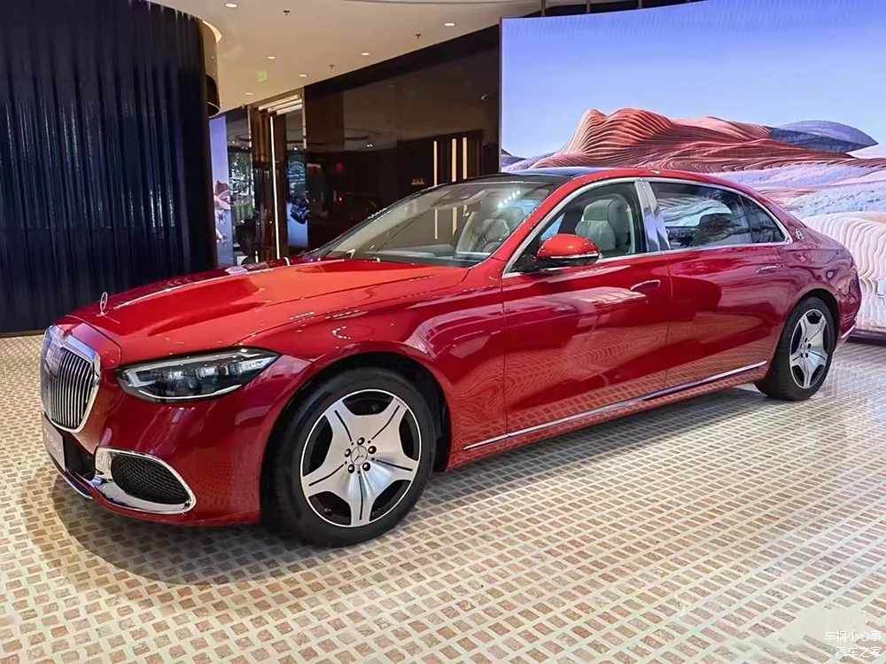 迈巴赫S480 4MATIC：3.0T+9AT=367马力，熔岩红车漆，上路近170万_车家号_发现车生活_汽车之家