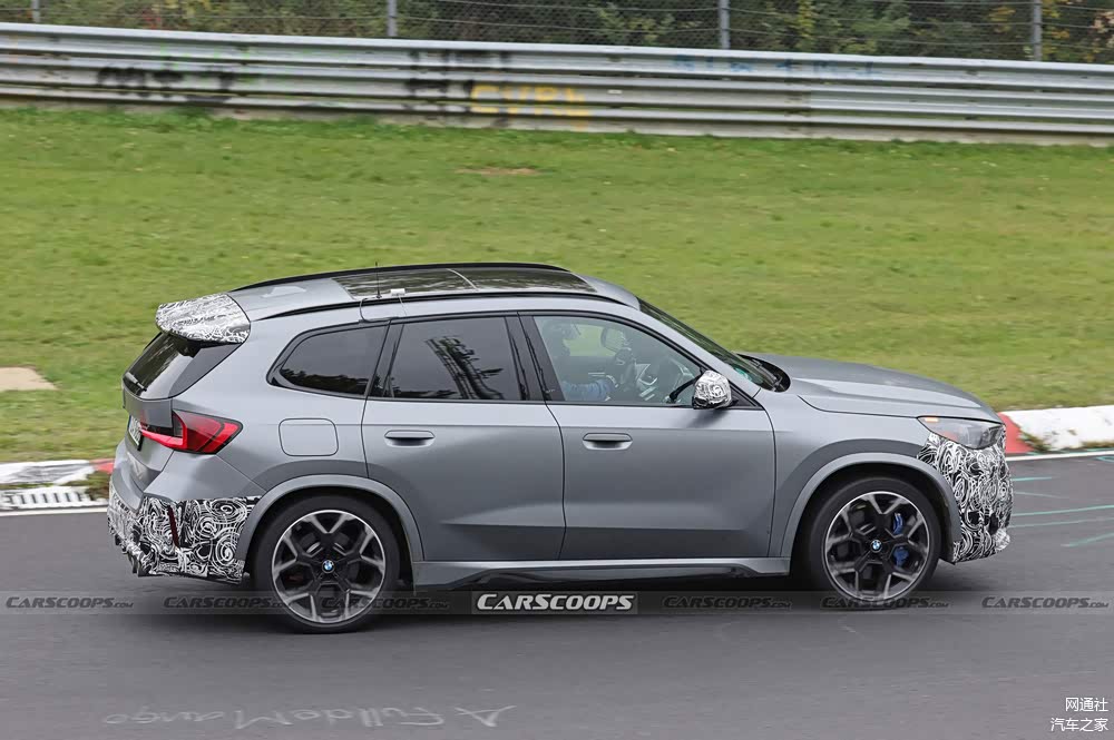 配熏黑组件/四出排气 BMW全新X1 M35i谍照曝光_车家号_发现车生活_汽车之家