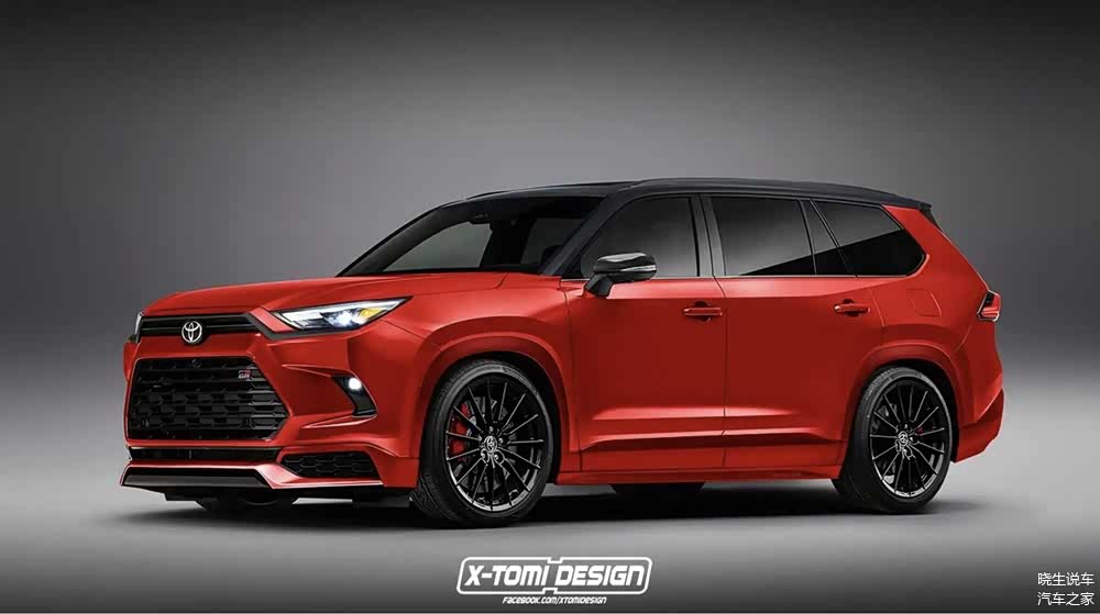 全新丰田Grand Highlander GR版曝光 造型运动_车家号_发现车生活_汽车之家