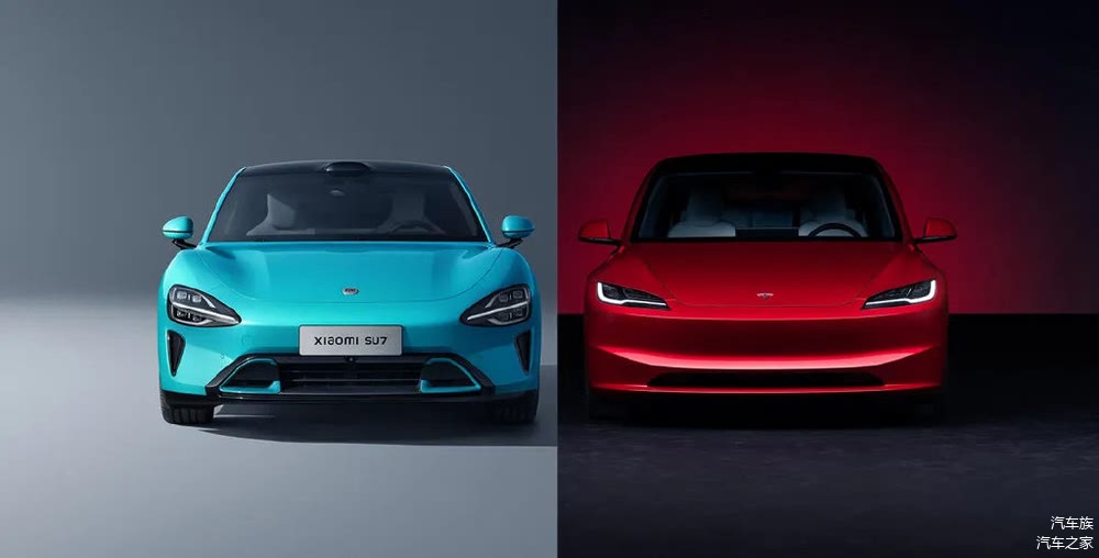【对比】20万以上的纯电车 小米SU7 VS 特斯拉Model 3_车家号_发现车生活_汽车之家