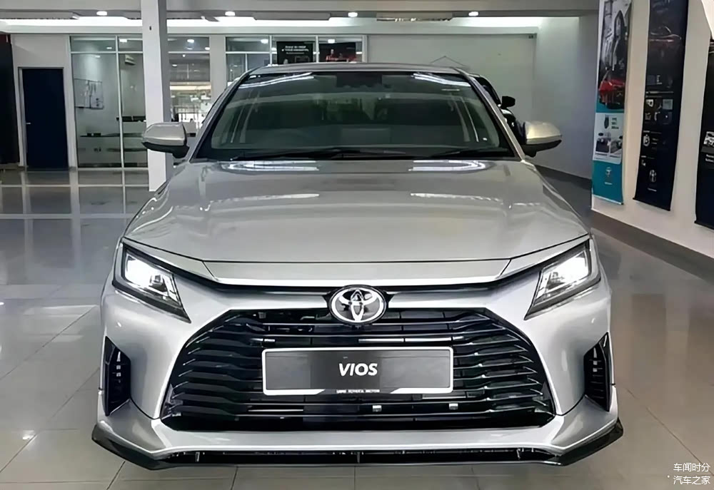 全新外观更运动！丰田新一代VIOS实车图，搭1.5L引擎+S-CVT变速箱_车家号_发现车生活_汽车之家