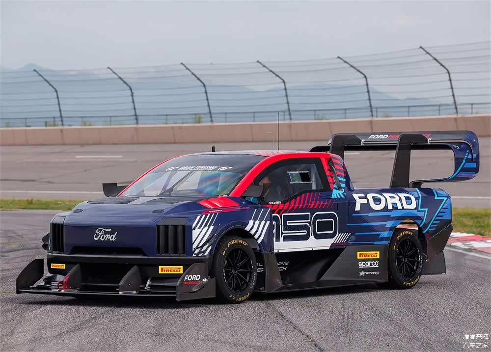 福特F-150 Lightning SuperTruck Concept于派克峰国际爬山赛夺冠_车家号_发现车生活_汽车之家
