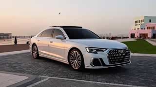 【文章】前脸六横十二纵！3.0T+8AT+340马力！22款奥迪A8L霍希双色臻藏版_车家号_汽车之家