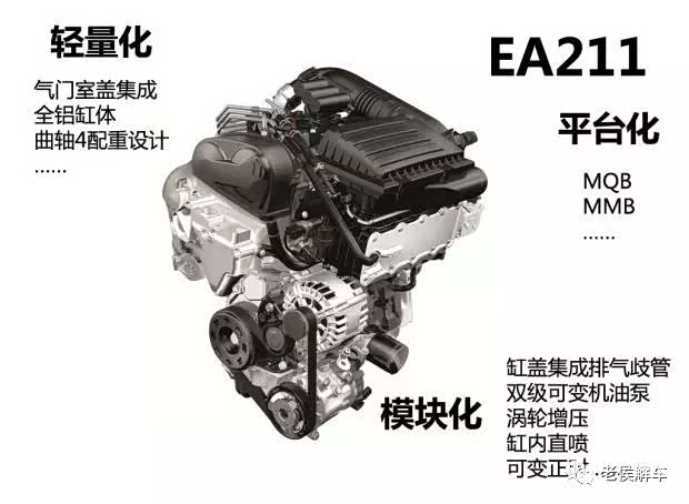 【文章】大众原厂培训资料——EA211-1.4TSI发动机结构特点_车家号_汽车之家