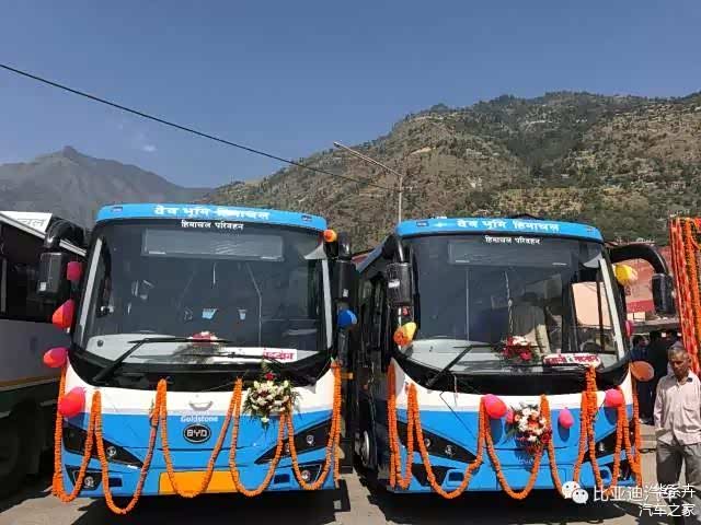 比亚迪电动巴士进入印度四千米世界屋脊_车家号_发现车生活_汽车之家